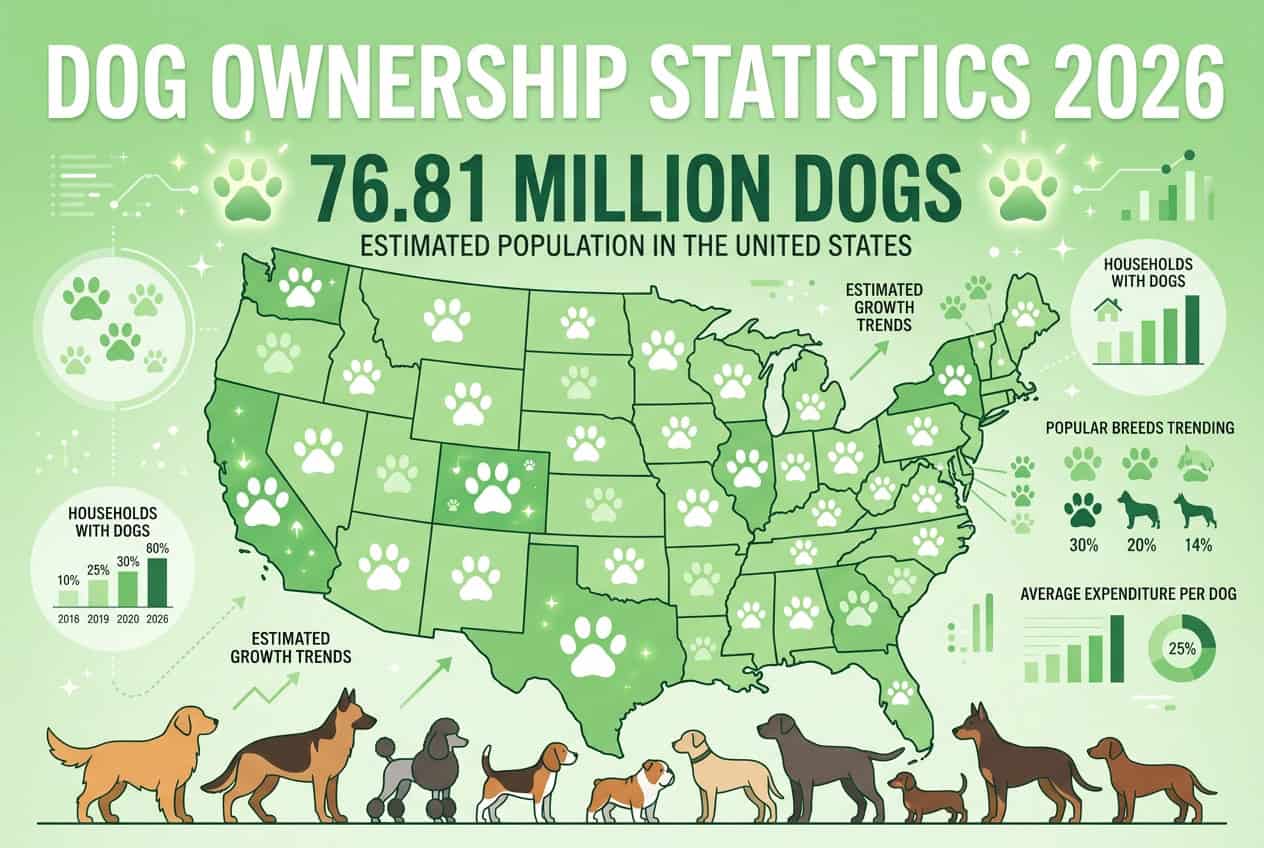 Dog Ownership Statistics 2026: How Many Dogs Are in the U.S.? - Busy ...